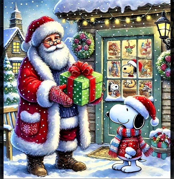 Solve Snoopy jigsaw puzzle online with 64 pieces