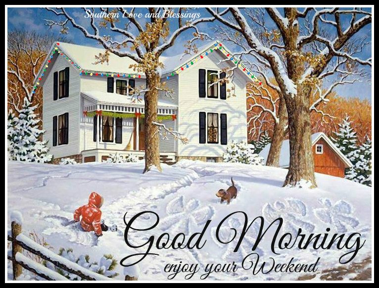 Solve Good Morning - Enjoy your Weekend jigsaw puzzle online with 63 pieces