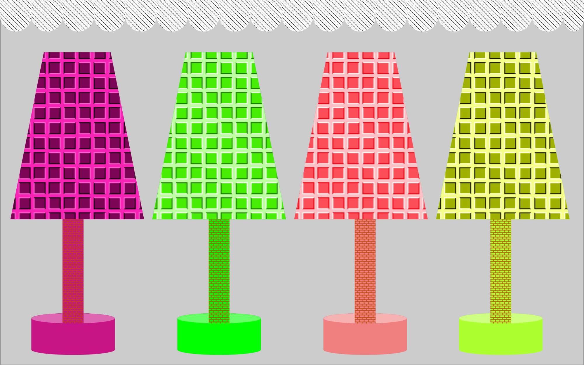 Solve Lamps jigsaw puzzle online with 400 pieces