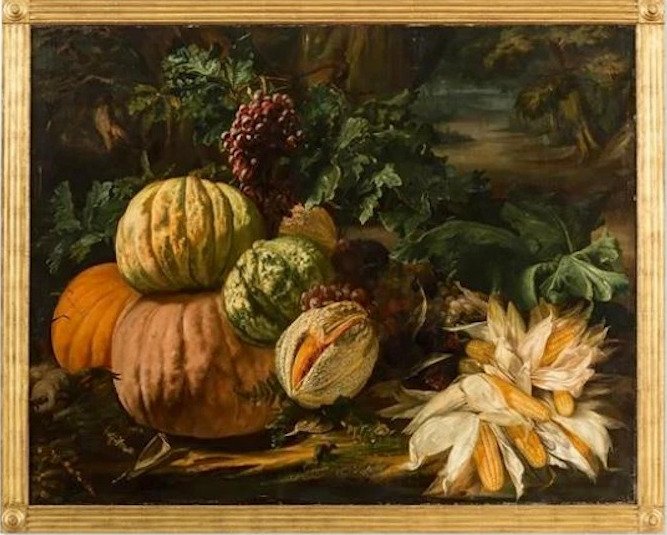 Solve Still life with Pumpkins, François-Frédéric Grobon (1815 - 1901 ...