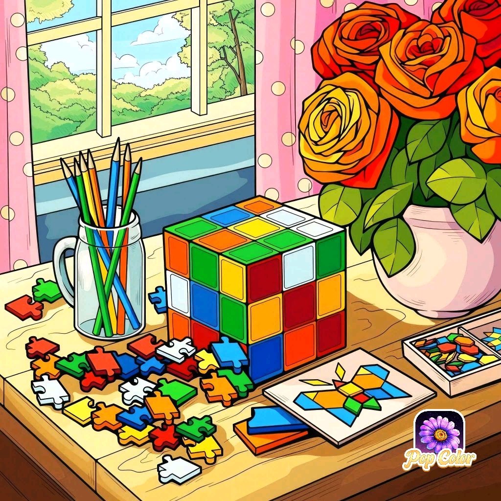 Jigsaw Puzzle | 256 pieces | Paint by numbers 763 | Jigidi