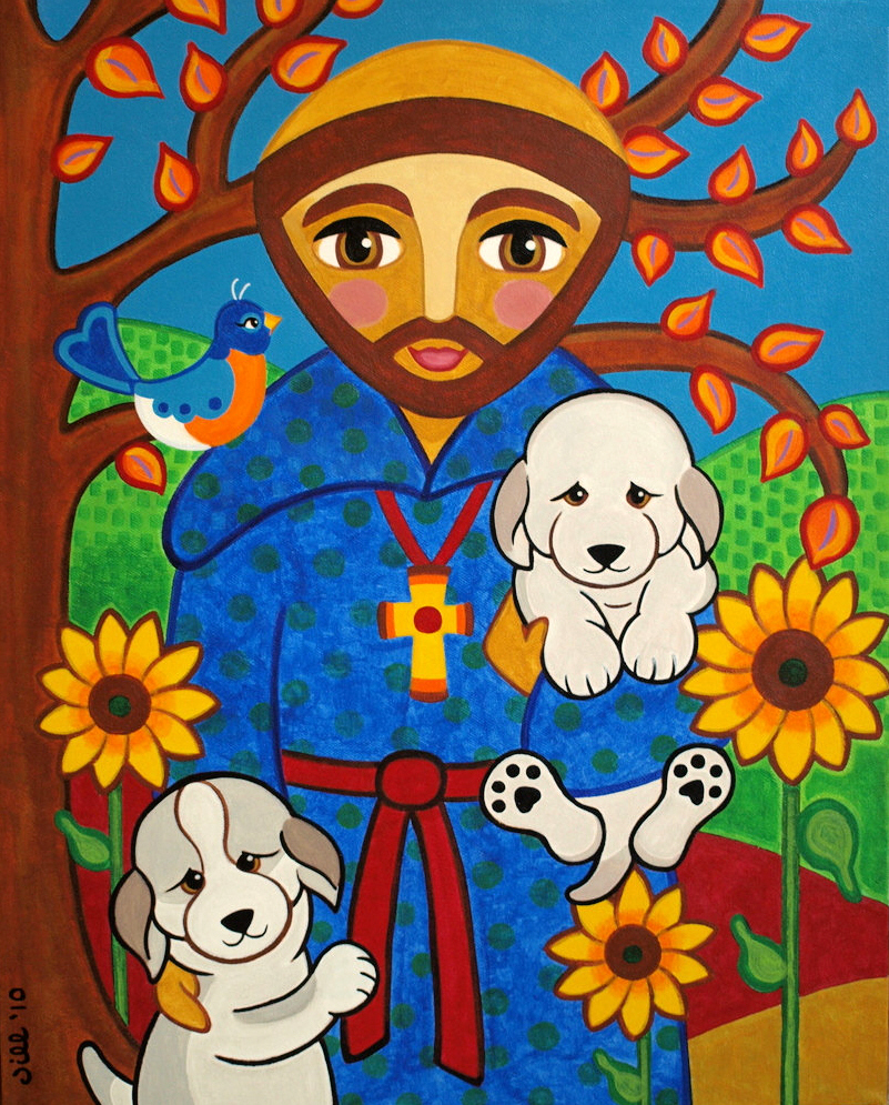 Solve St. Francis of Assisi jigsaw puzzle online with 208 pieces