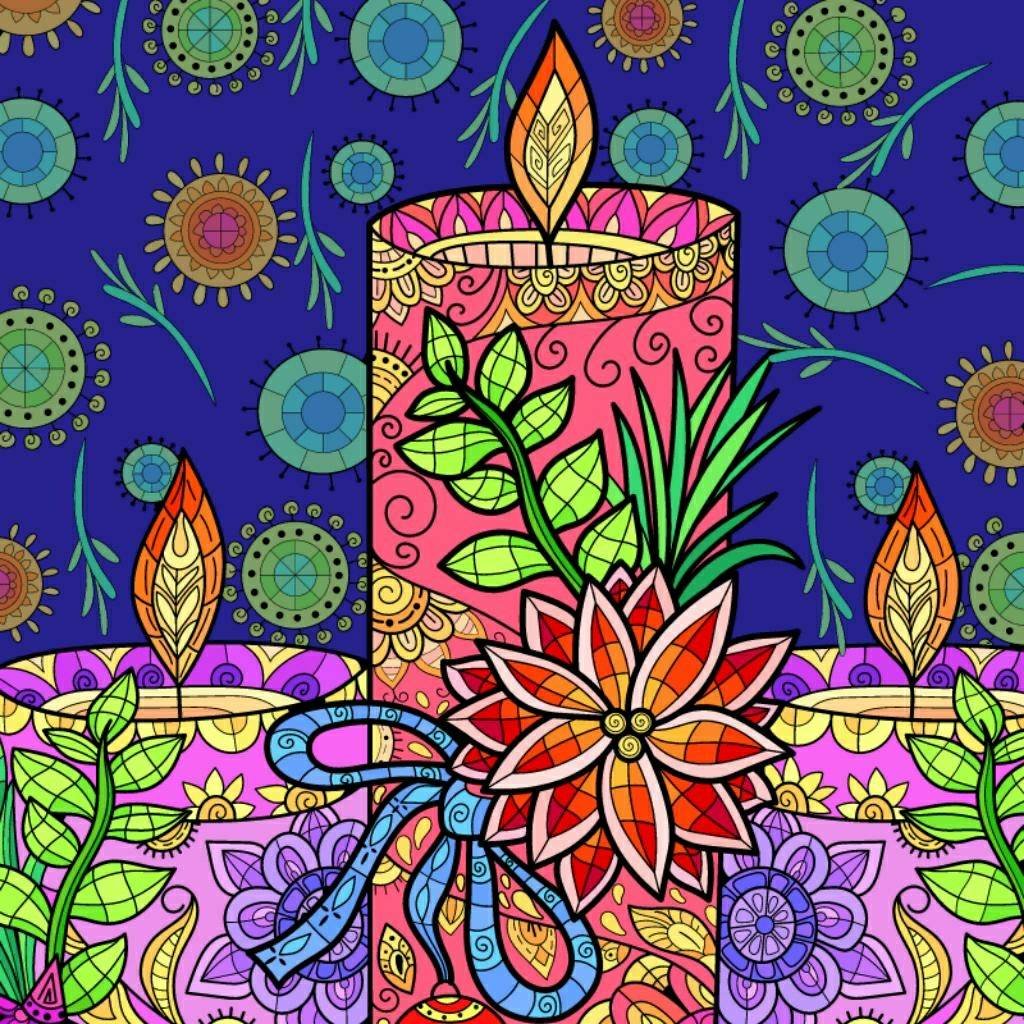 Solve 13 Paint by Number - Color Rocks jigsaw puzzle online with 64 pieces