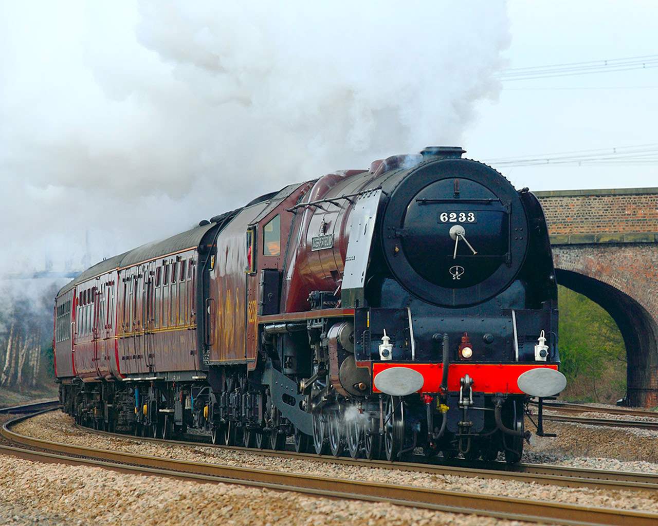 Solve LMS Stanier Princess Coronation Class 6233 Duchess of Sutherland ...