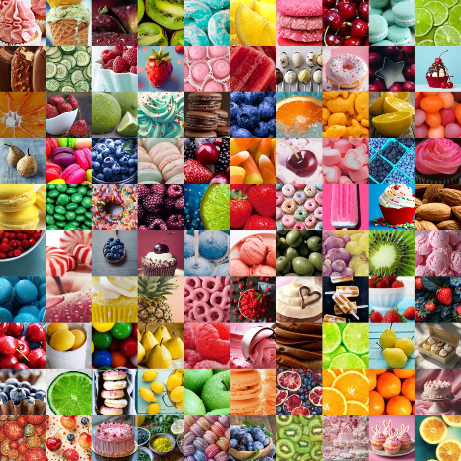 Solve Collage 3635 10x10 jigsaw puzzle online with 100 pieces