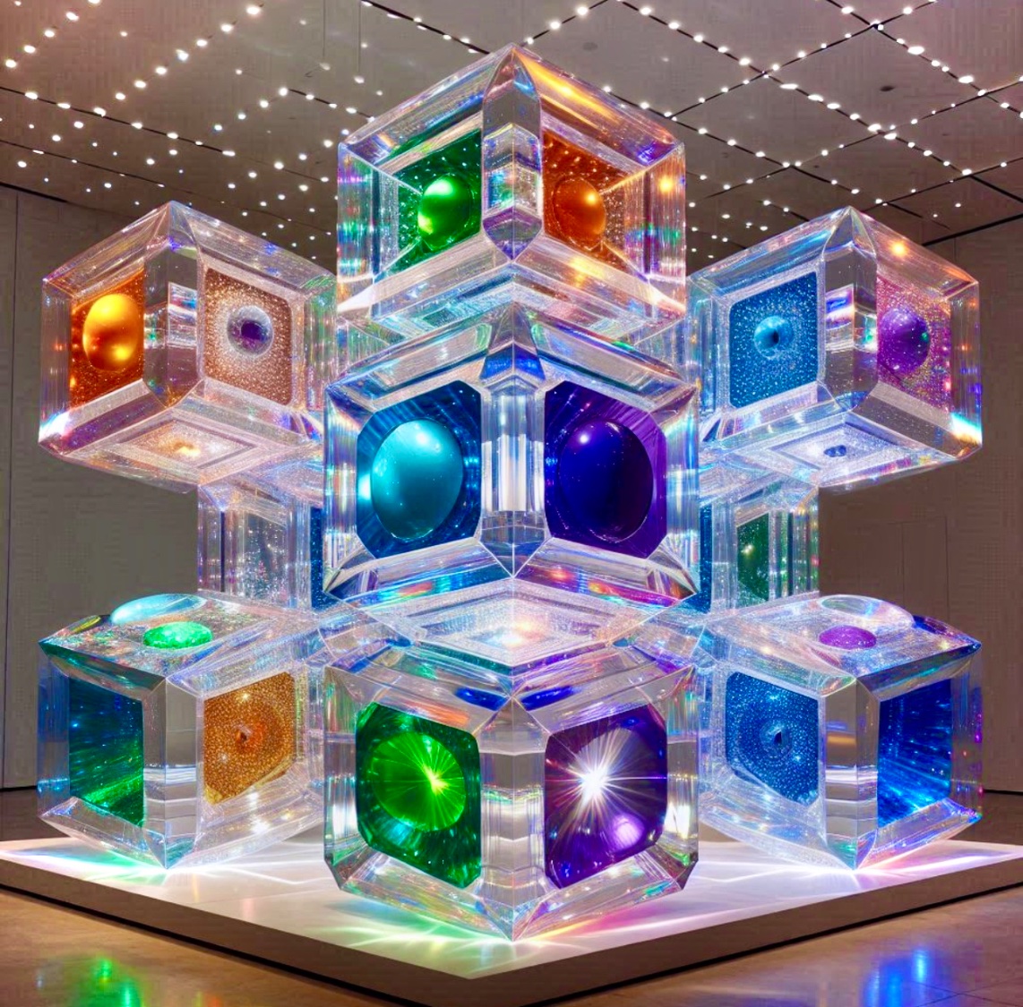 Solve Colour Cubes on Colour Cubes jigsaw puzzle online with 25 pieces