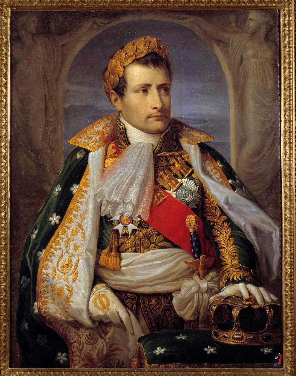 Solve Portrait of Napoleon Bonaparte jigsaw puzzle online with 300 pieces