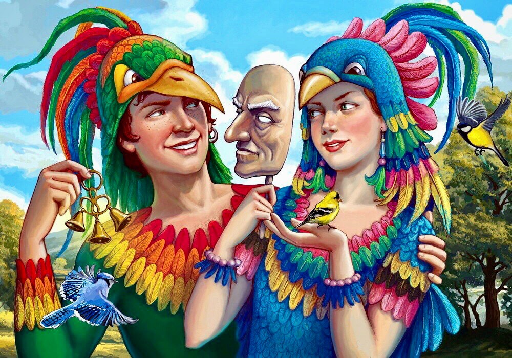 Solve Masquerade jigsaw puzzle online with 88 pieces