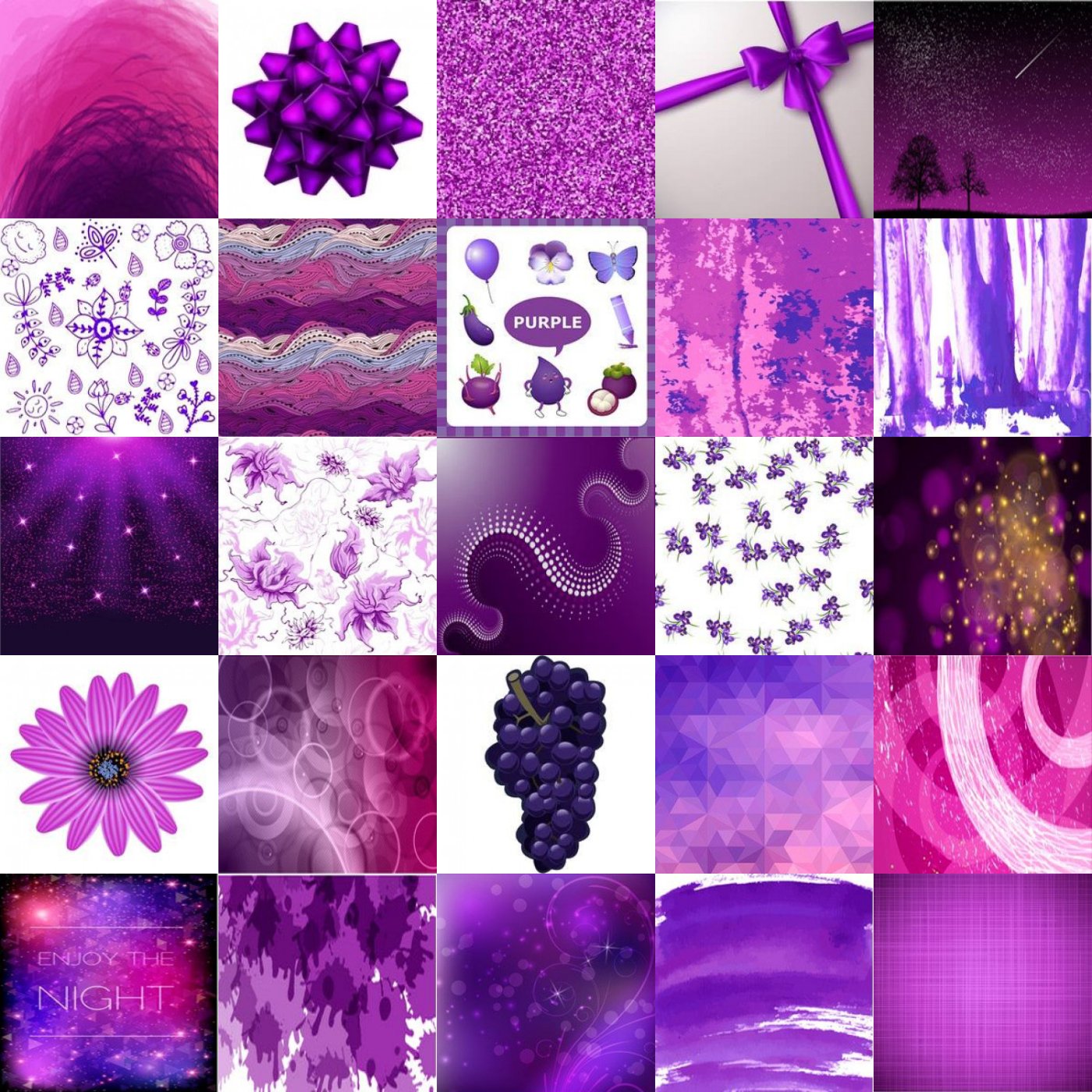 Solve Purple 277 jigsaw puzzle online with 49 pieces