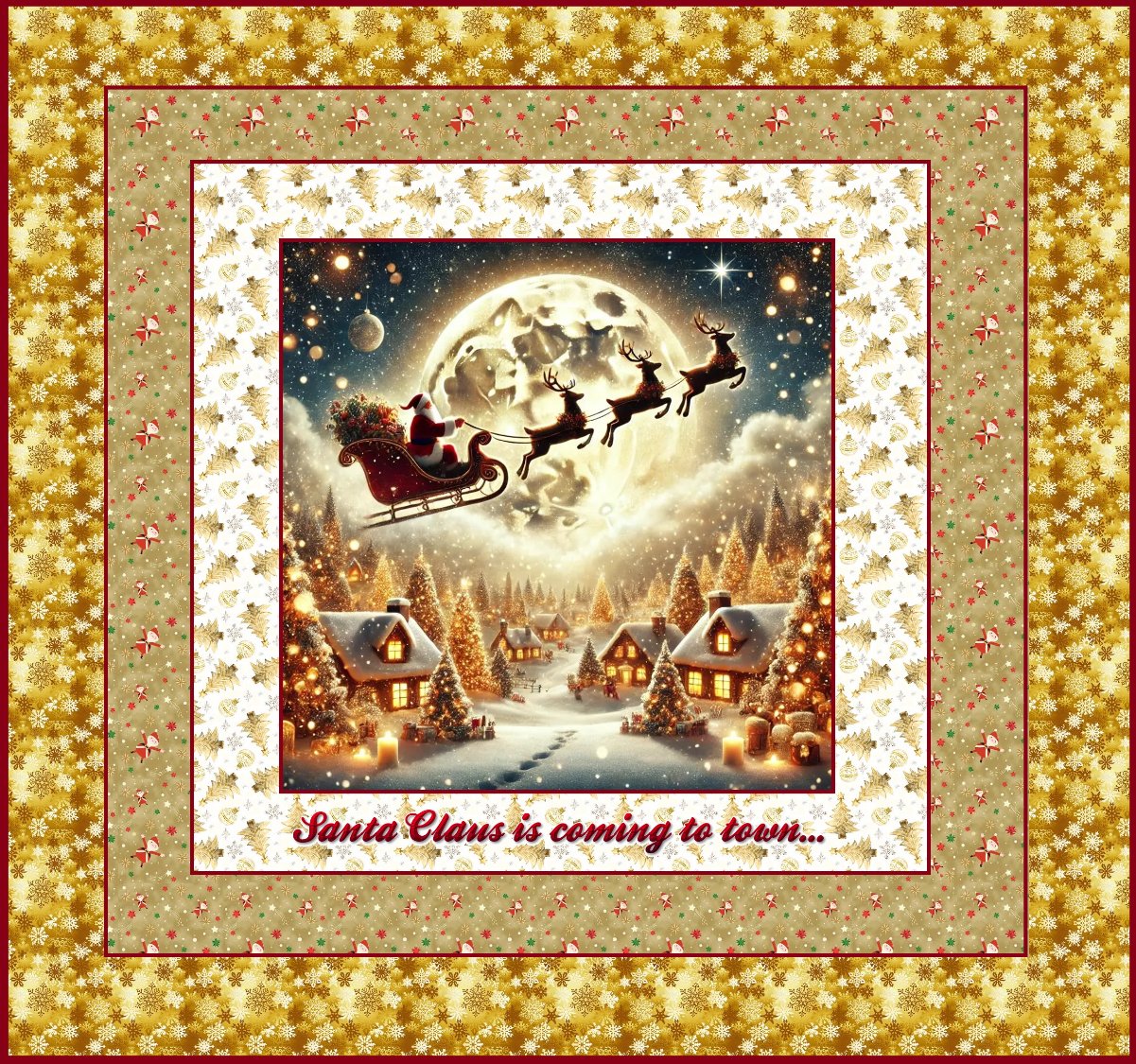 Solve Night Before Christmas (for the kids) jigsaw puzzle online with 9 ...