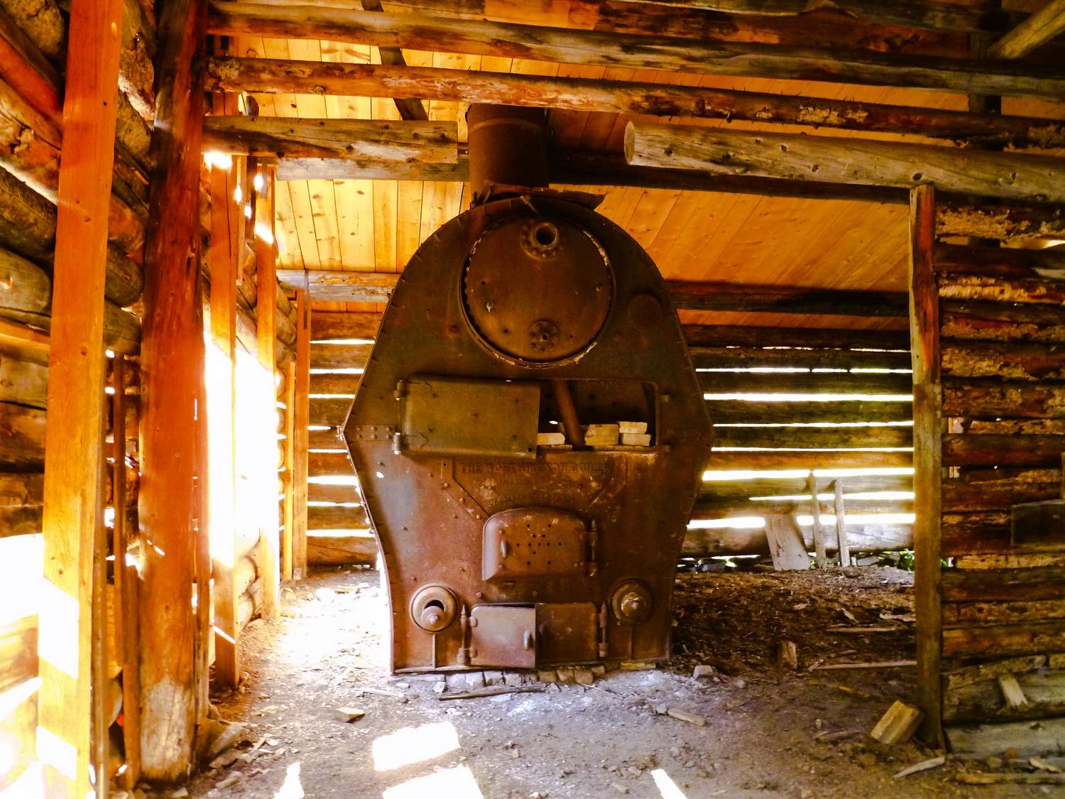 Solve Ghost Town Boiler used for copper and gold mining jigsaw puzzle ...