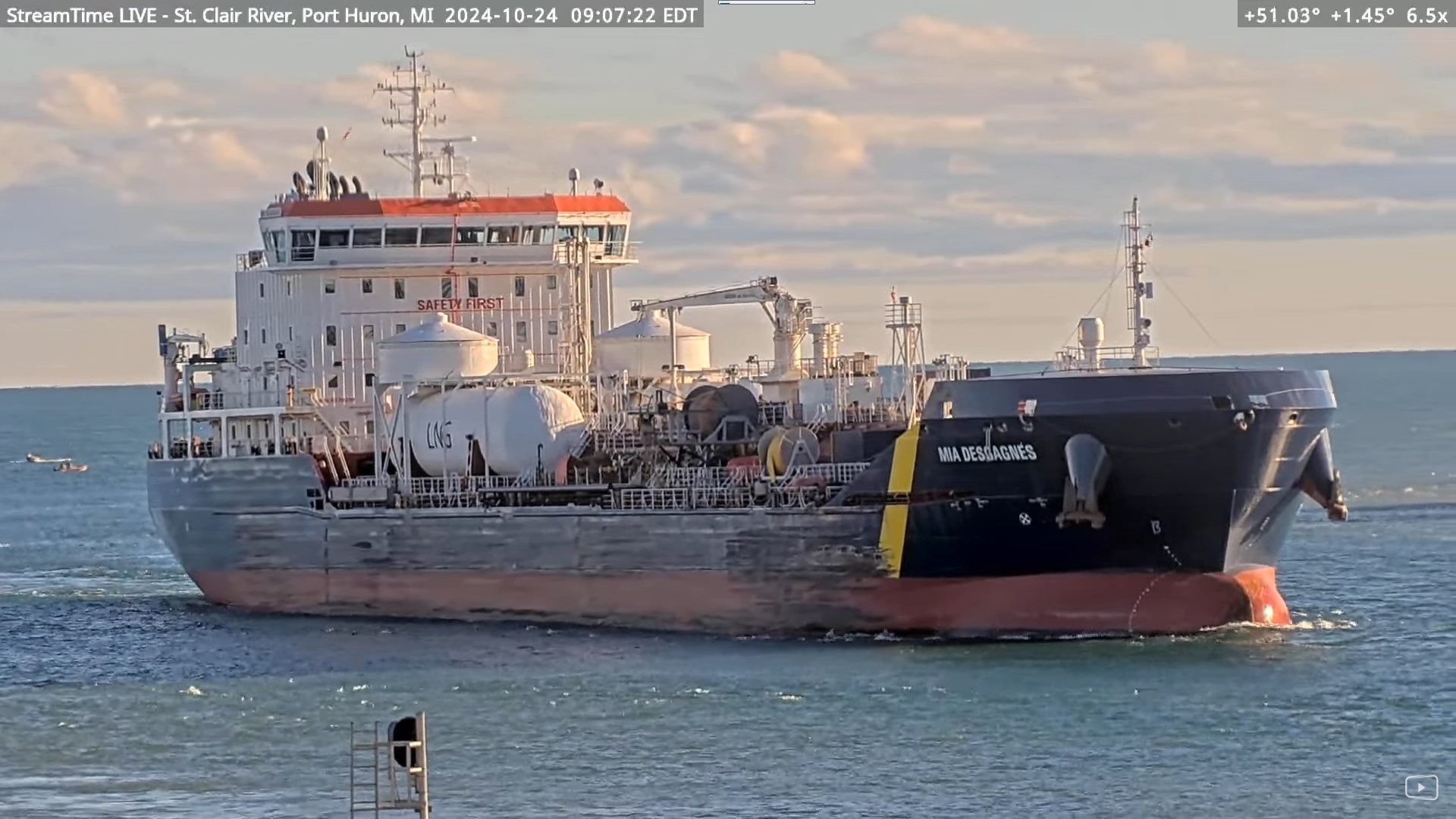 Solve Mia Desgagnes (CA) - Ocean-Going Tanker - Port Huron, MI (2024-10 ...
