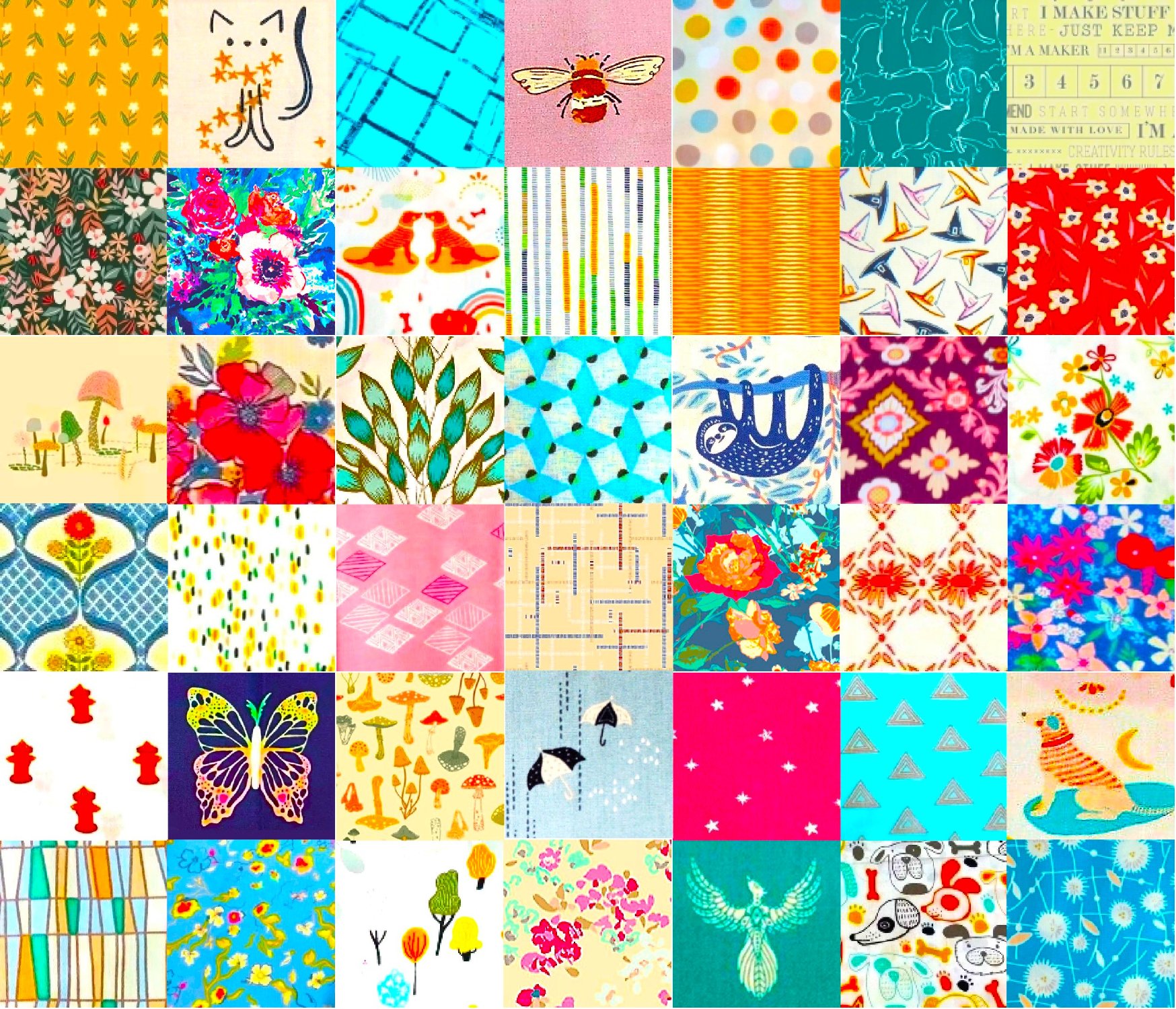 Solve PATCHWORK AGF 4 jigsaw puzzle online with 143 pieces