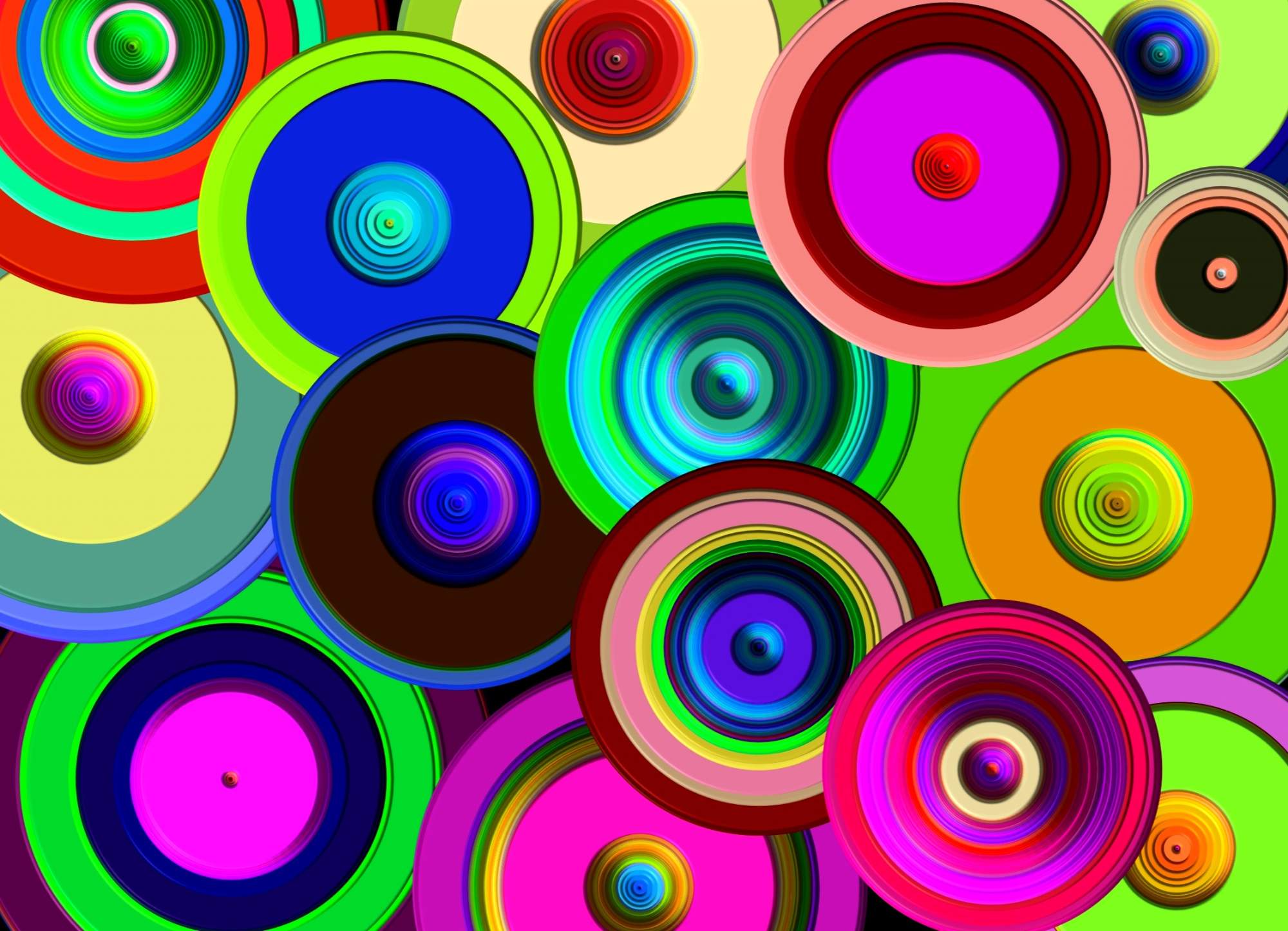 Solve Concentrics - largest jigsaw puzzle online with 560 pieces