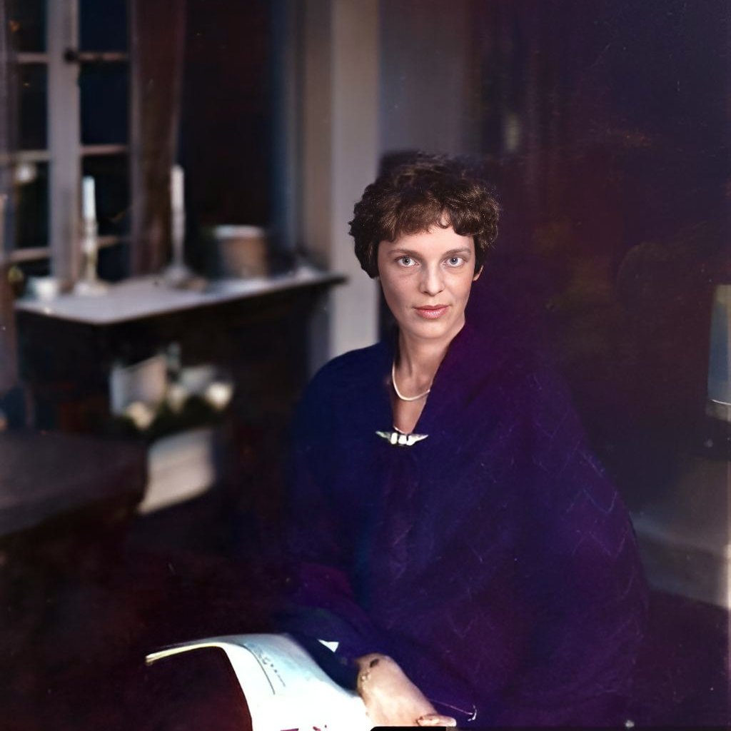 Solve Amelia Earhart. jigsaw puzzle online with 100 pieces