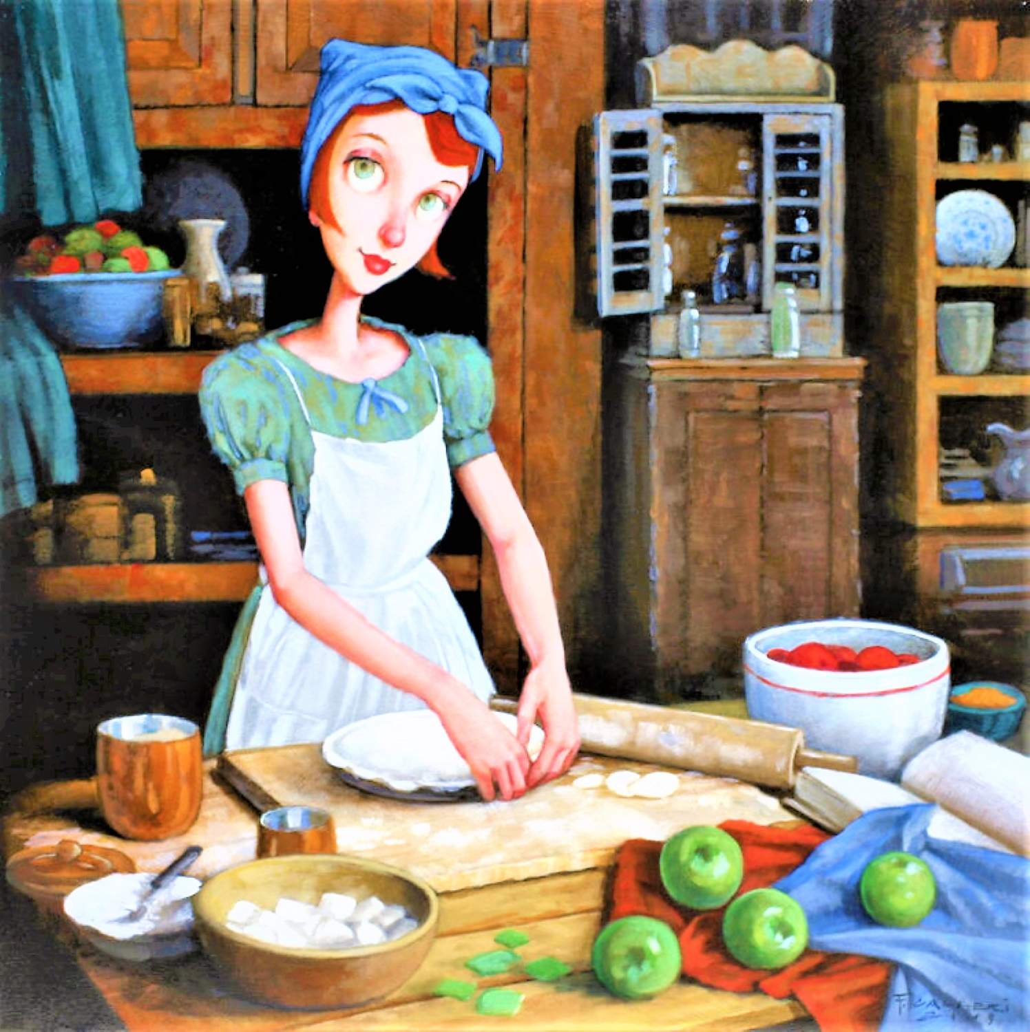 Solve Apple Pie jigsaw puzzle online with 342 pieces