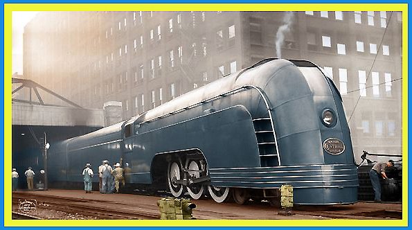 Solve 1934 - New York Central Mercury Train jigsaw puzzle online with ...