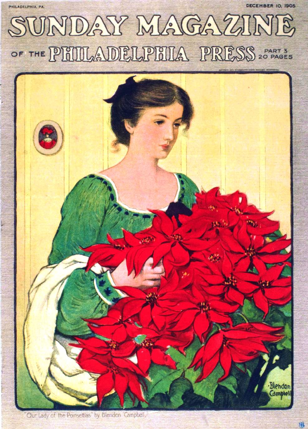 Solve Sunday Magazine of the Philadelphia Press, Dec 1905 1907, cover ...