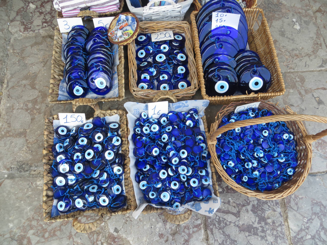 Solve Typical Greek superstition: the evil eye! jigsaw puzzle online ...