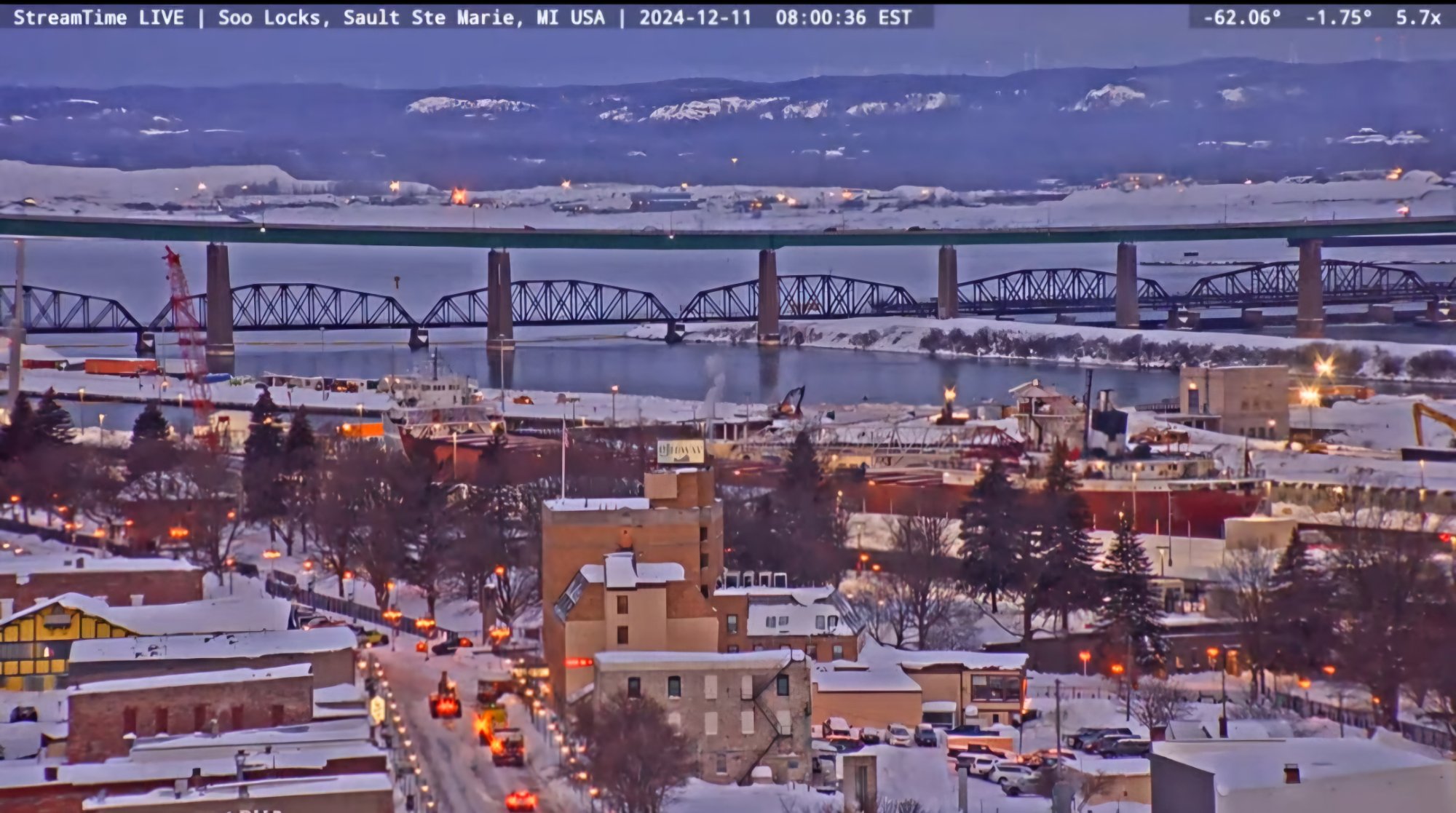 Solve Arthur M Anderson Leaving the Soo Locks jigsaw puzzle online with ...