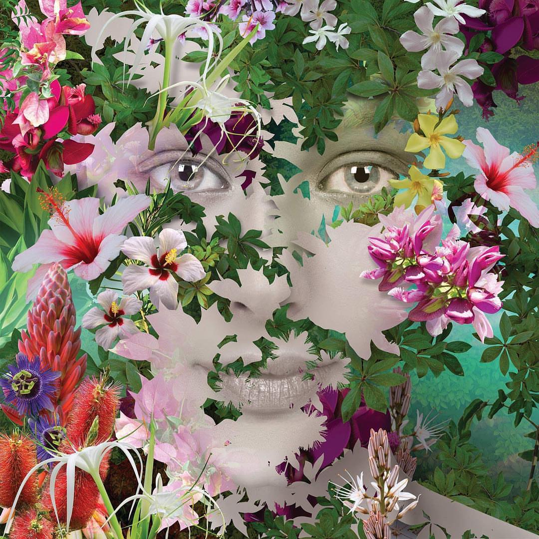 Solve Hidden in the Flowers jigsaw puzzle online with 324 pieces