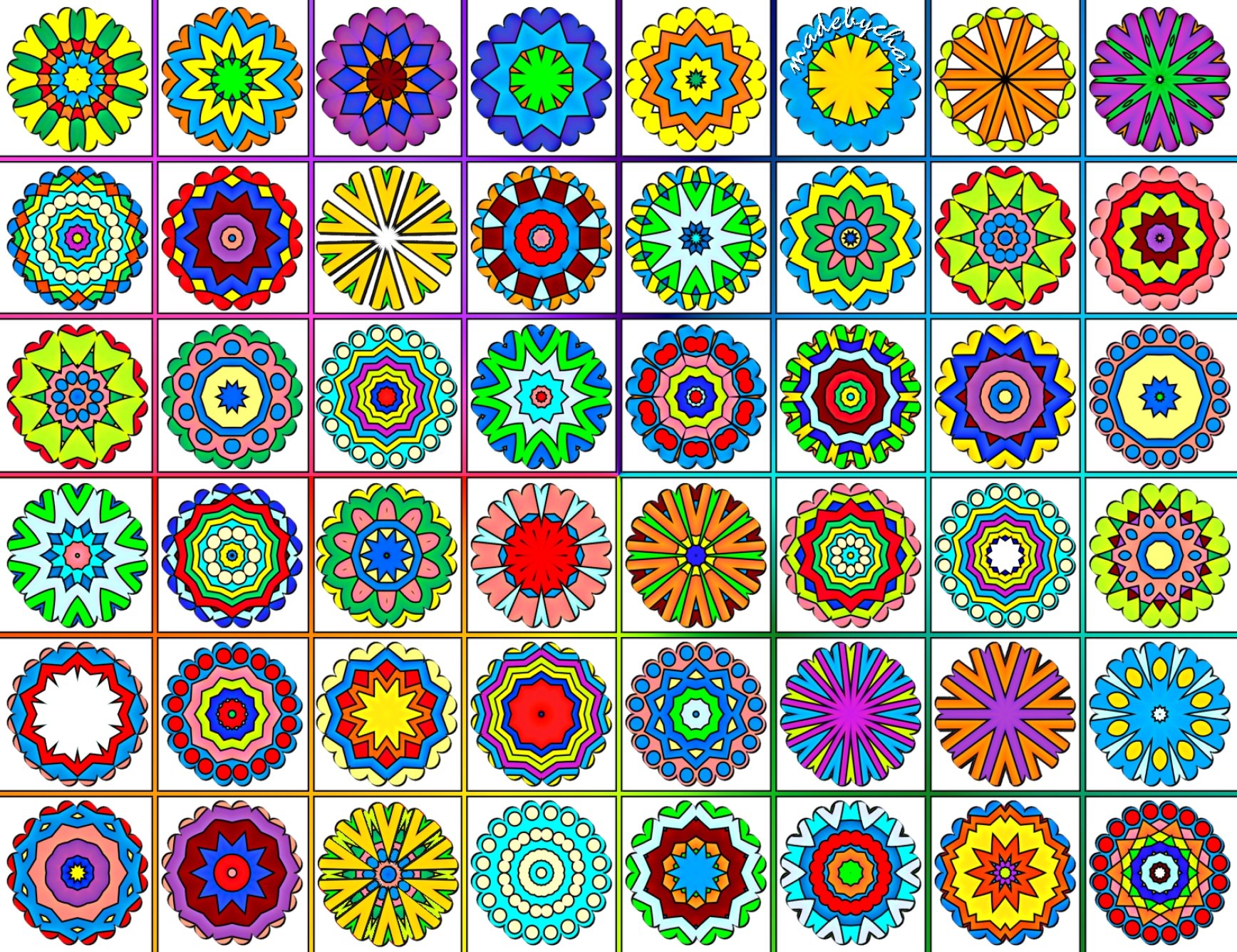 Solve Plain Kaleidos... jigsaw puzzle online with 450 pieces