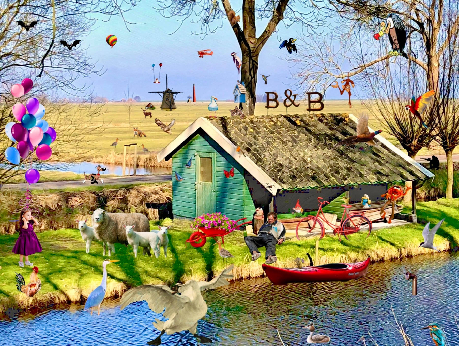 Solve Belachelijk grote puzzel 🐣 jigsaw puzzle online with 594 pieces
