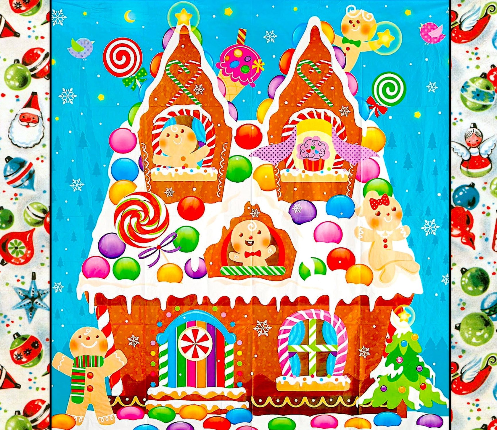 Solve gingerbread house jigsaw puzzle online with 110 pieces