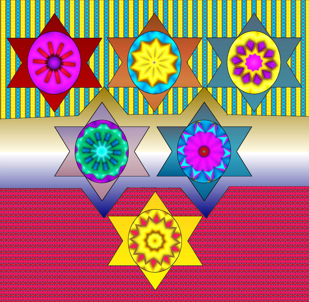 Solve STARS IN FORMATION jigsaw puzzle online with 100 pieces