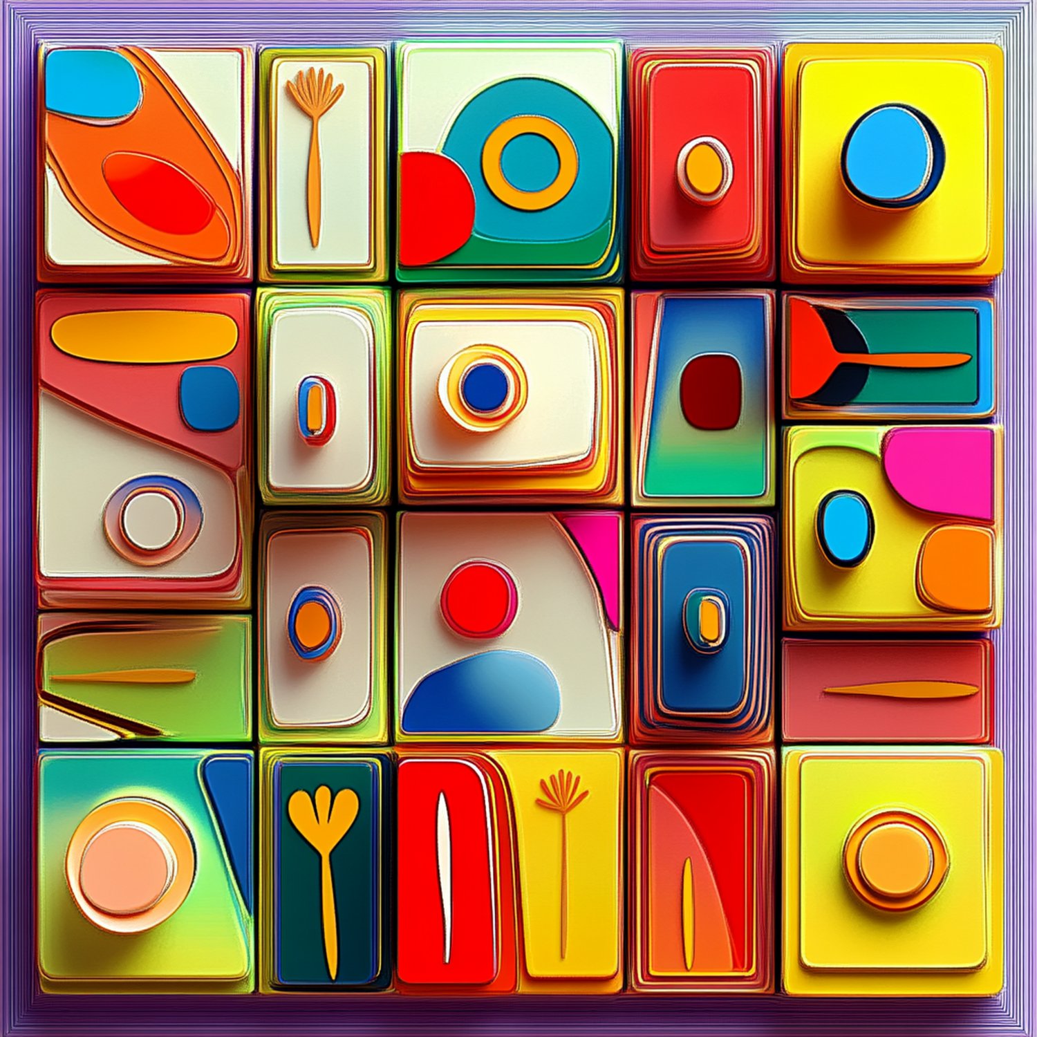 Solve Pattern jigsaw puzzle online with 81 pieces