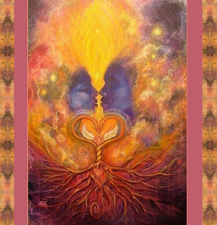 Solve Two Souls One Heart jigsaw puzzle online with 121 pieces