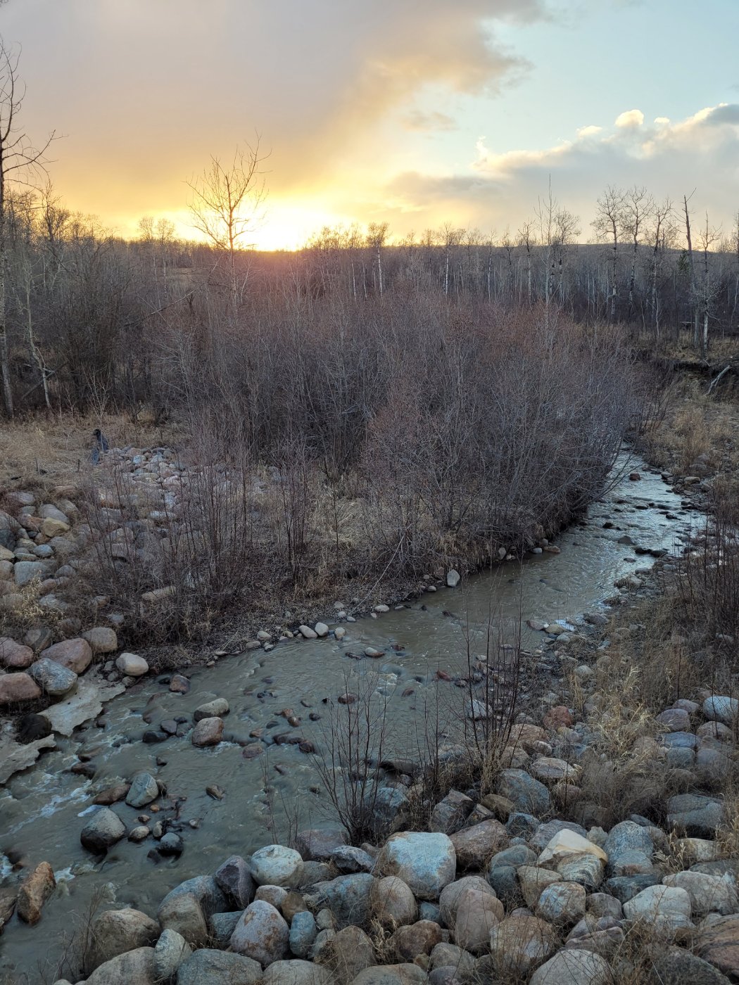 Solve Spring run-off jigsaw puzzle online with 35 pieces Solve Spring run-off jigsaw puzzle online with 35 pieces