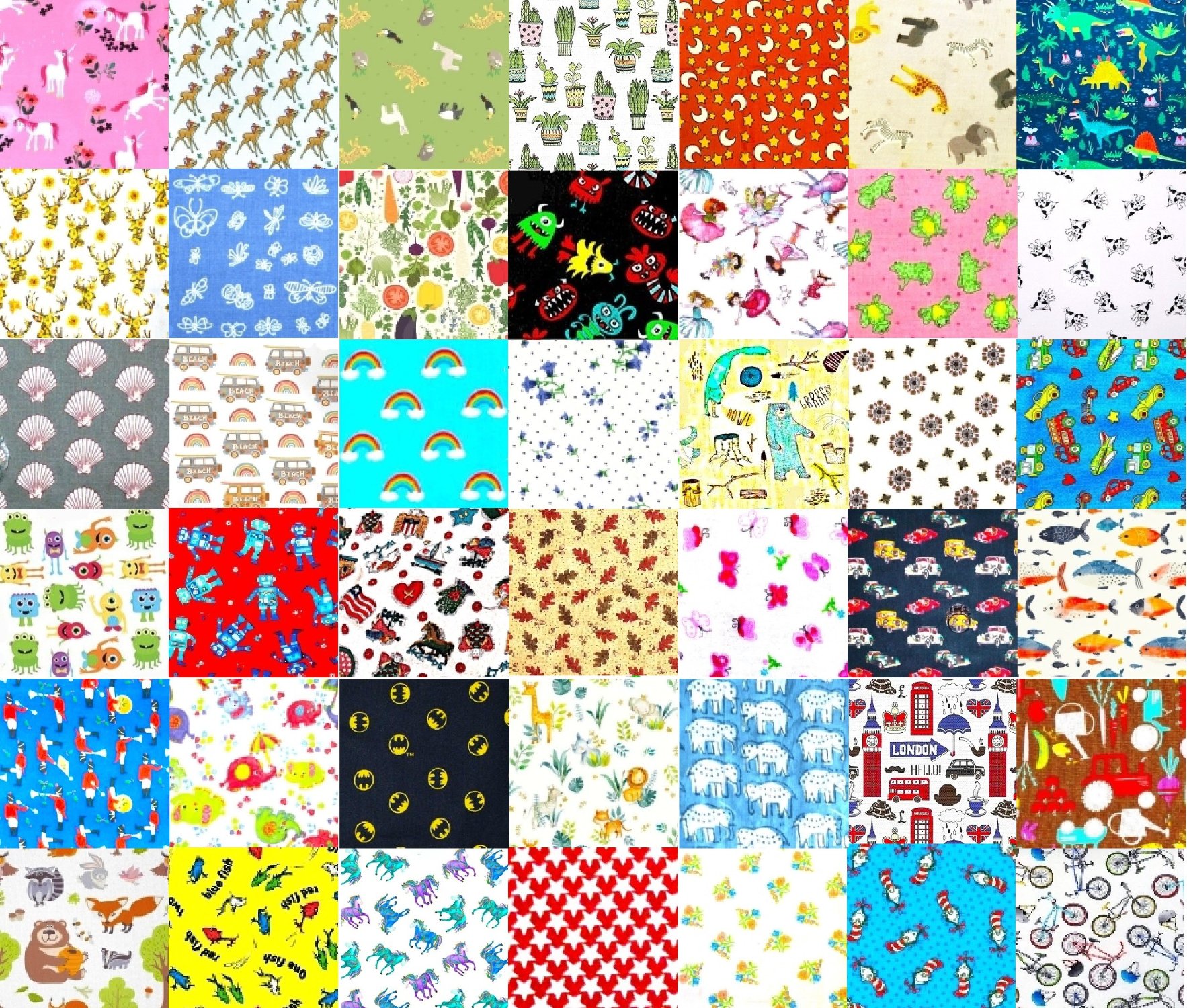 Solve PATCHWORK A FEW LITTLE THINGS 4 jigsaw puzzle online with 378 pieces