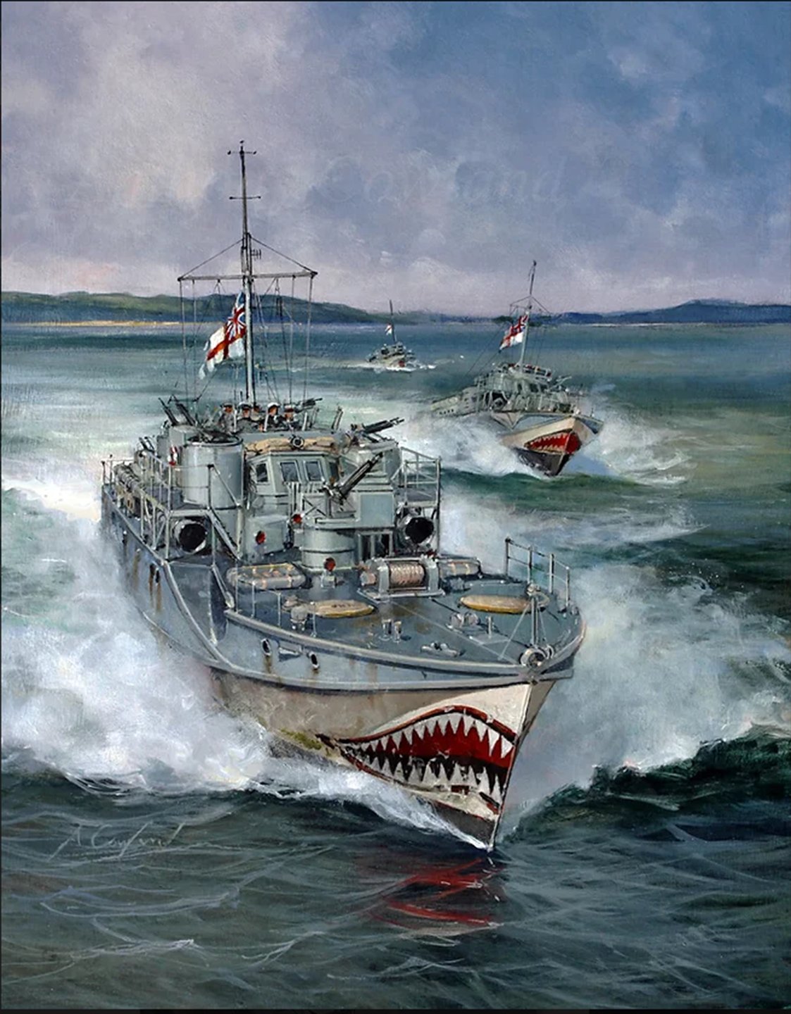 Solve Fairmile D motor torpedo boat jigsaw puzzle online with 285 pieces