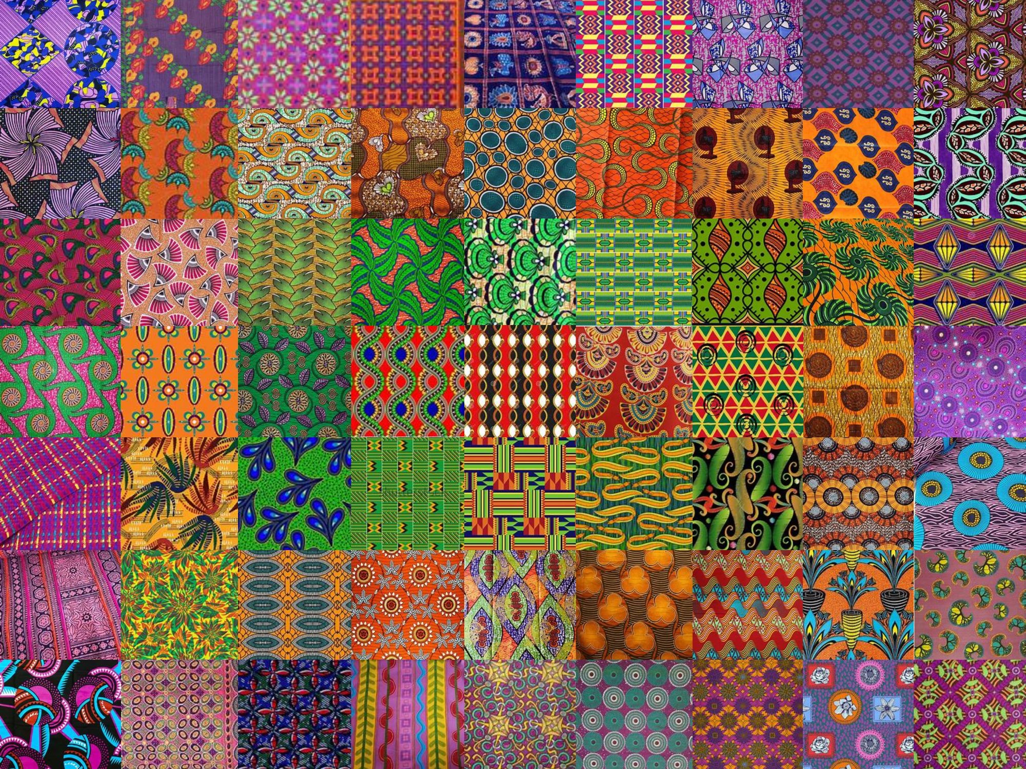 Solve Bunch of patterns 2 jigsaw puzzle online with 594 pieces