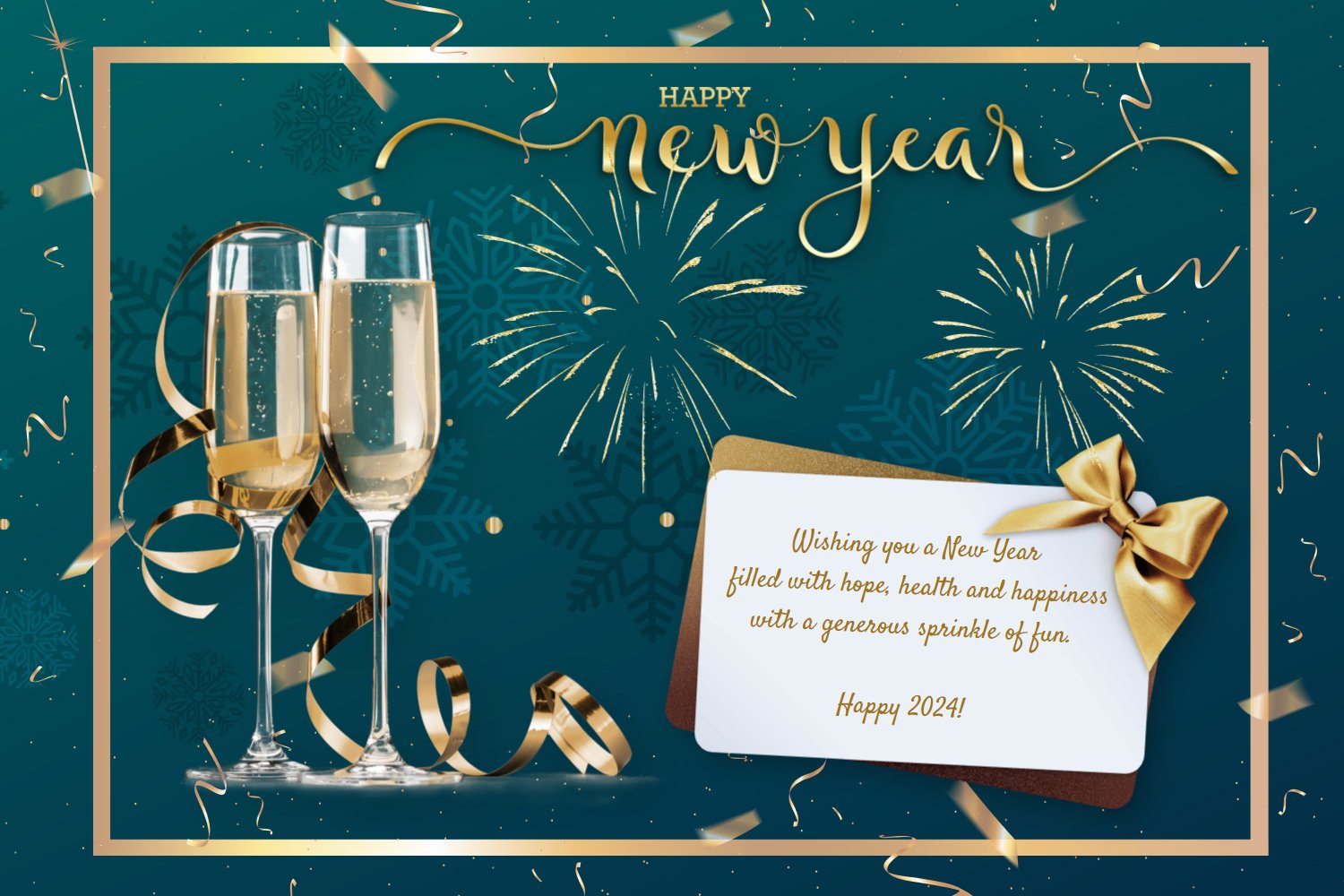 Solve Happy New Year!!!!! jigsaw puzzle online with 35 pieces
