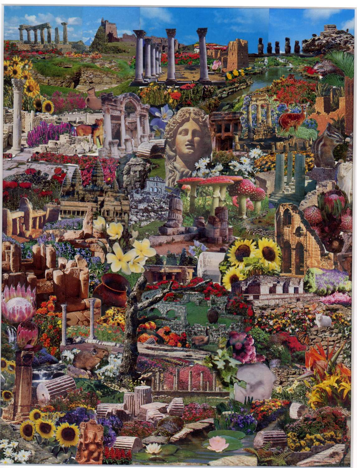 Solve among the ruins jigsaw puzzle online with 374 pieces