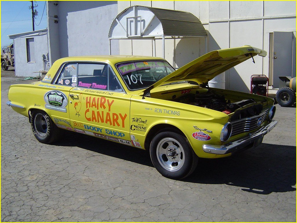 Solve 1964 Plymouth Valiant "Hairy Canary" Drag Car jigsaw puzzle ...