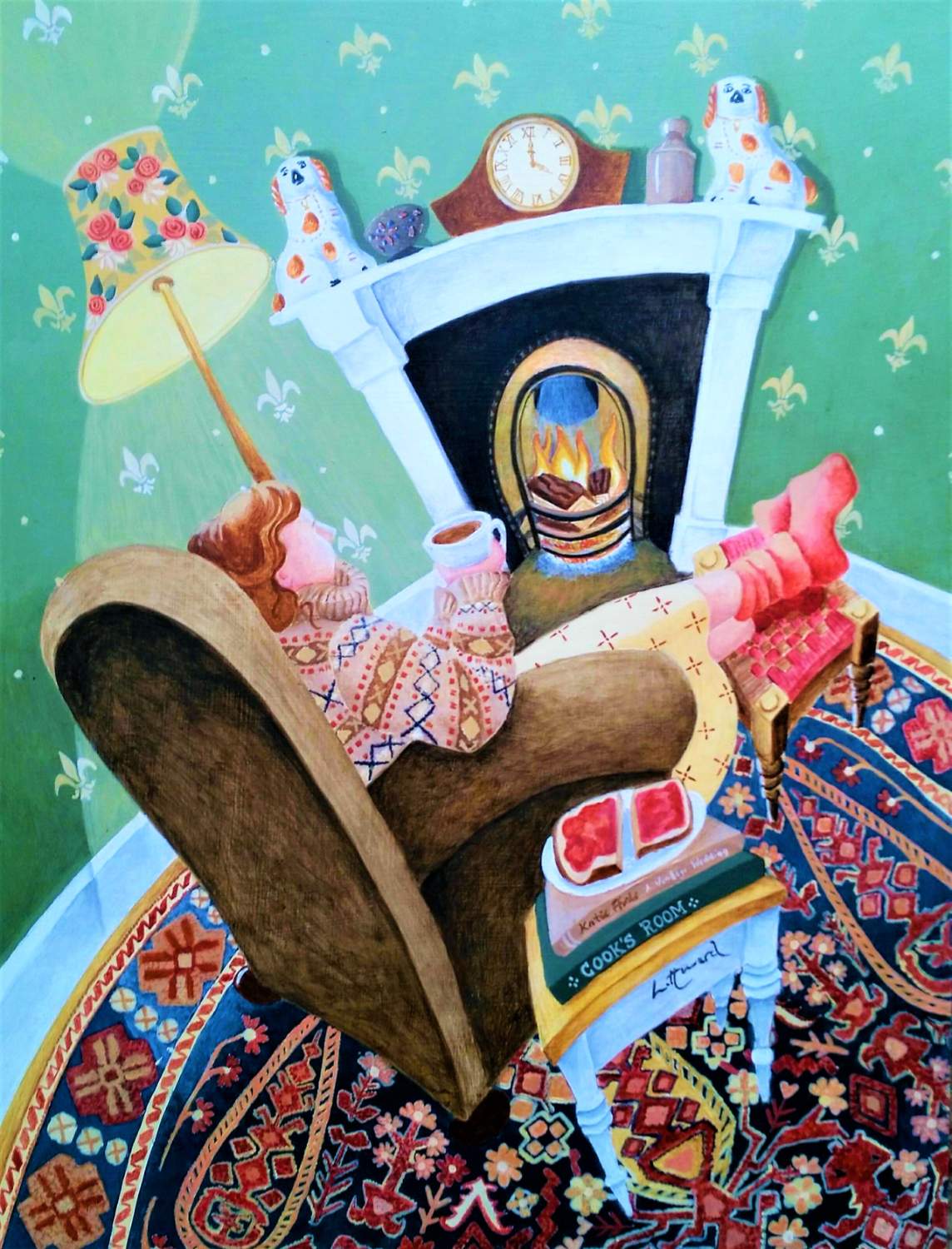 Solve Tea and Toast jigsaw puzzle online with 130 pieces