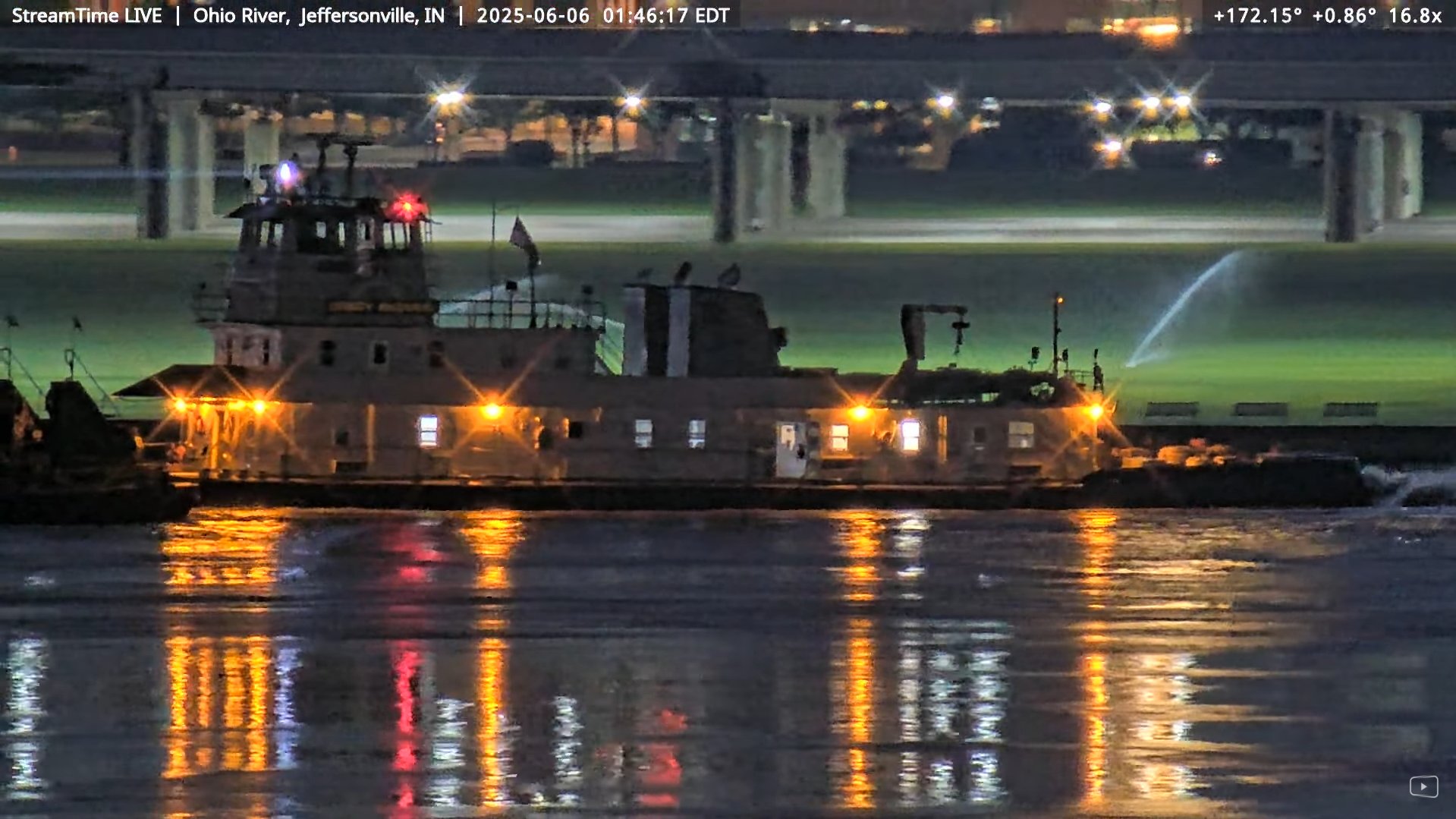 Solve Stacy McCune, Ohio River, 2025-06-06 jigsaw puzzle online with 66 ...