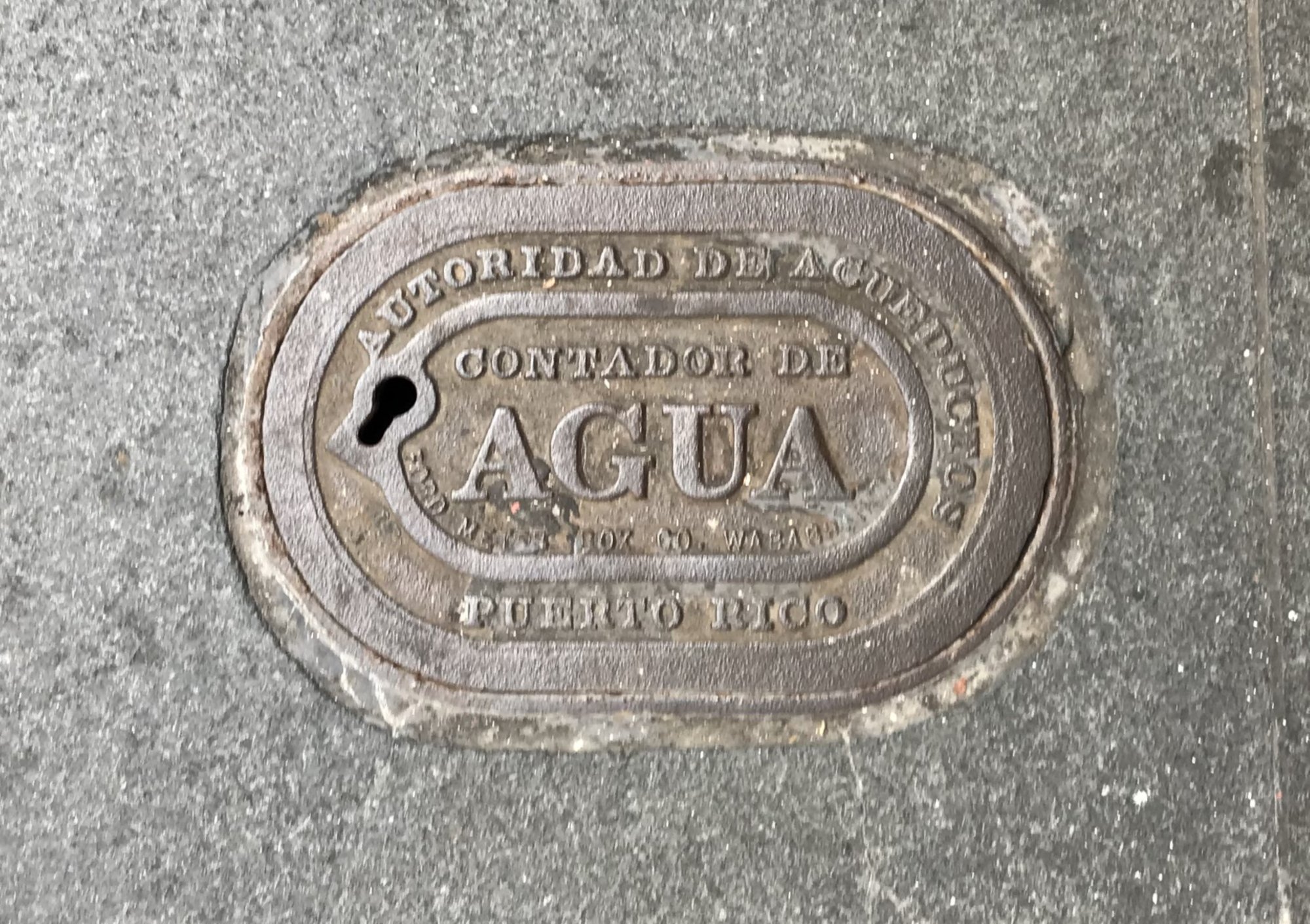 Solve Water Meter Street Plate, San Juan (medium) jigsaw puzzle online ...