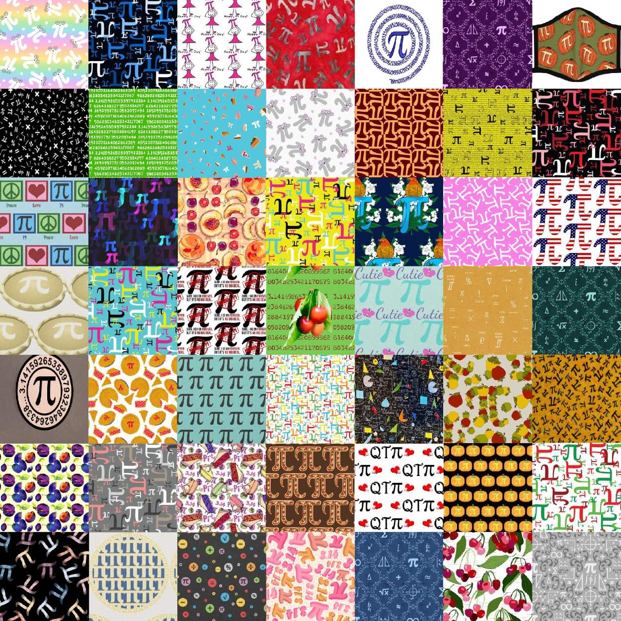 Solve 3.14 National Pi Day jigsaw puzzle online with 100 pieces