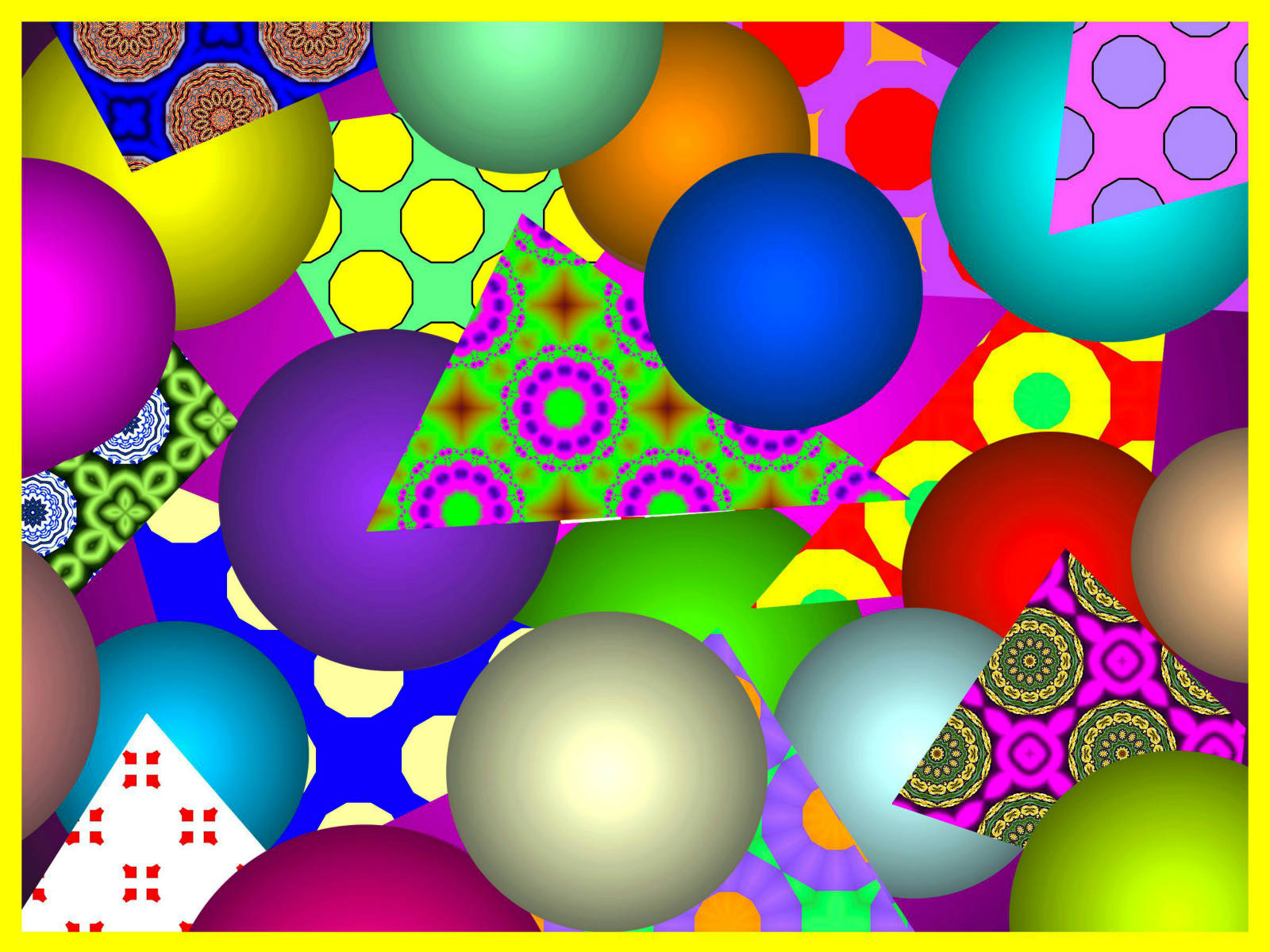 Solve Orbs and Patterns - an experiment - large jigsaw puzzle online ...