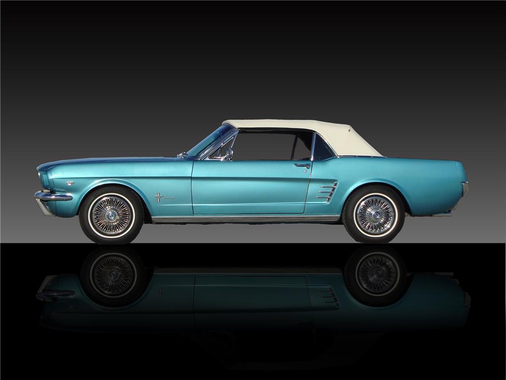 Solve When Cars Are Friends - 1966 Ford Mustang convertible jigsaw ...