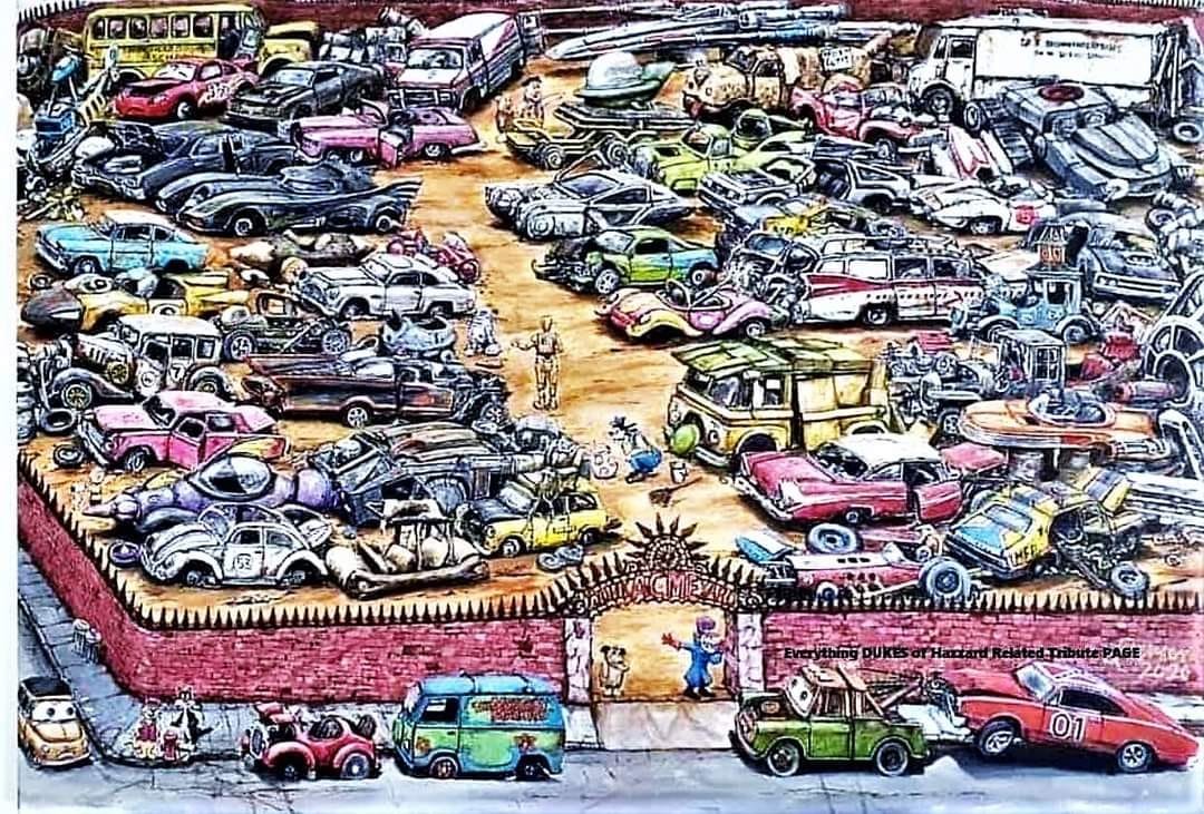 Solve Hollywood Junkyard jigsaw puzzle online with 117 pieces