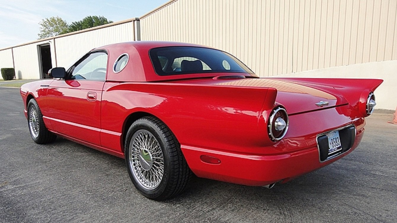 Solve 2003 Ford Thunderbird Convertible 1957 Thunderbird Styling rear ...