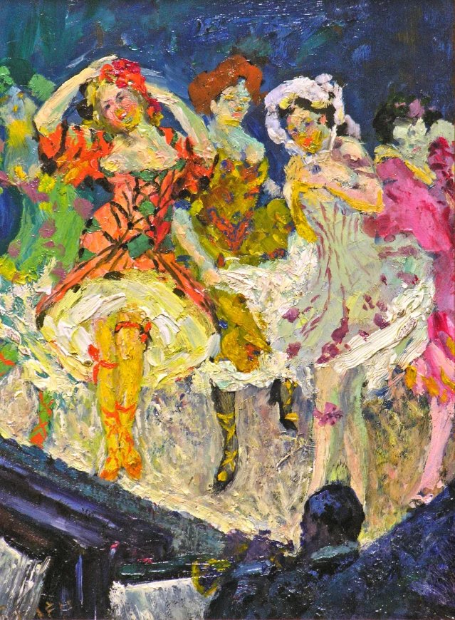 Solve William Henry Clapp cancan dancers 1910 jigsaw puzzle online with ...