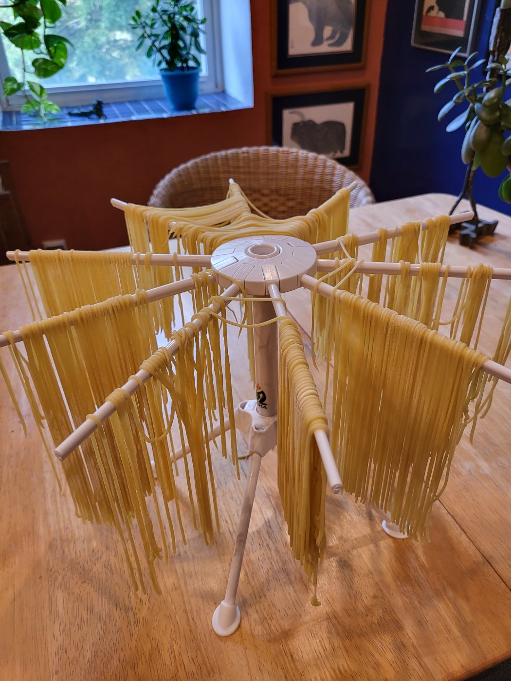 Solve Sourdough Spaghetti jigsaw puzzle online with 35 pieces