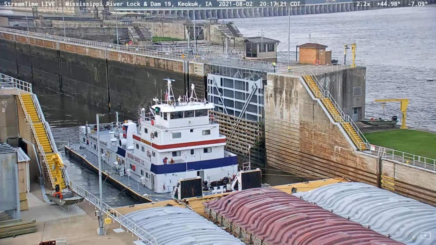 Solve John M Rivers - Mississippi River Towboat - Keokuk, IA (2021-08 ...