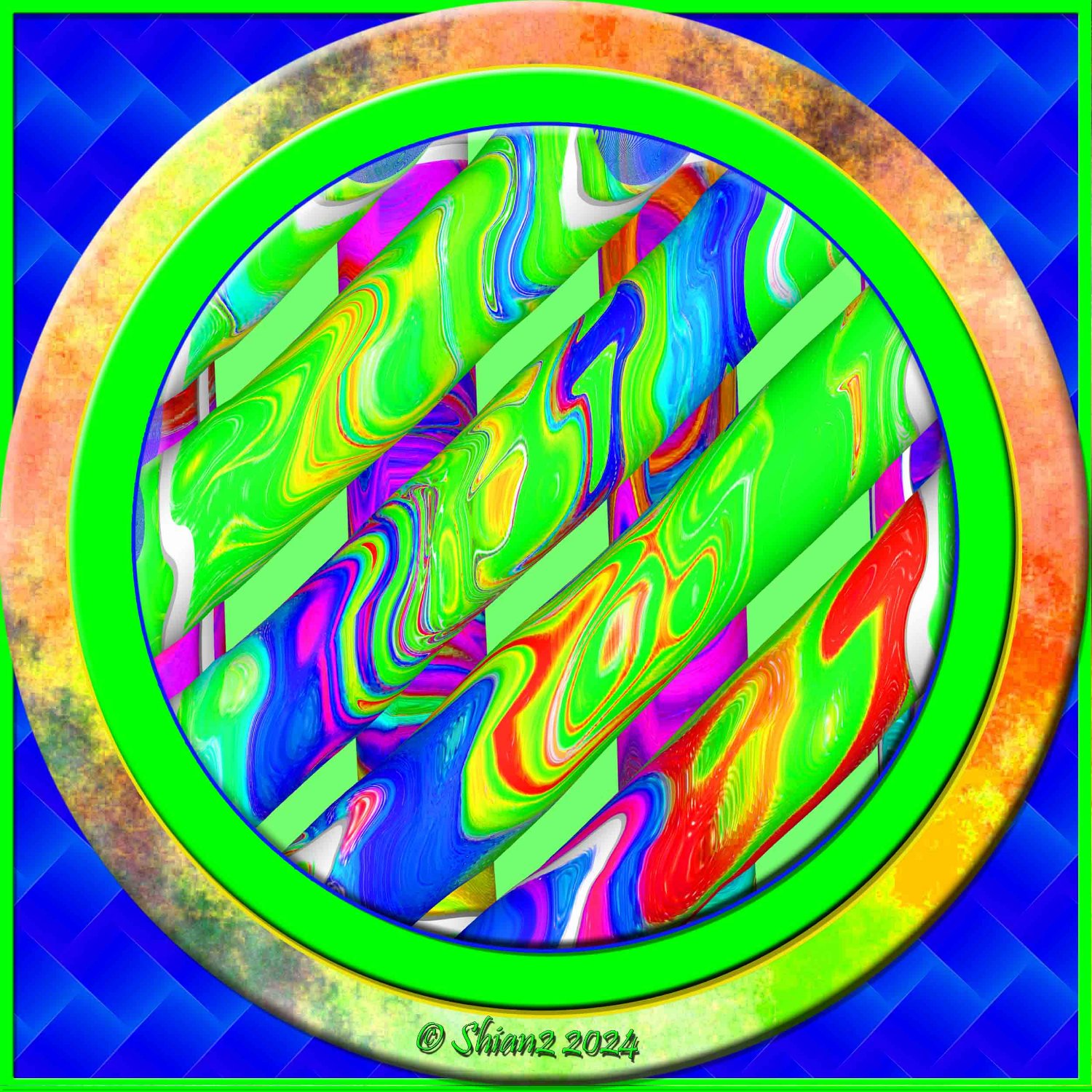 Solve Circle Puzzle jigsaw puzzle online with 196 pieces